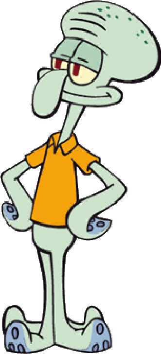 Digital Download Printable Vector Clip Art Spongebob Squidward Tentacles Music Lover Png File