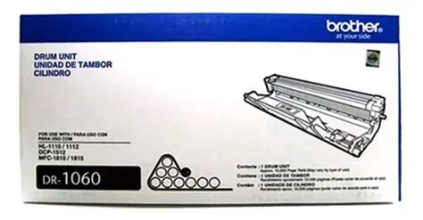 Cilindro Drum Brother Original Dr1060 Hl1110 Dcp1512 Mfc1810