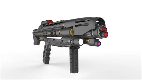 Star Trek Discovery Starfleet Phaser Rifle D Model By MakerLab