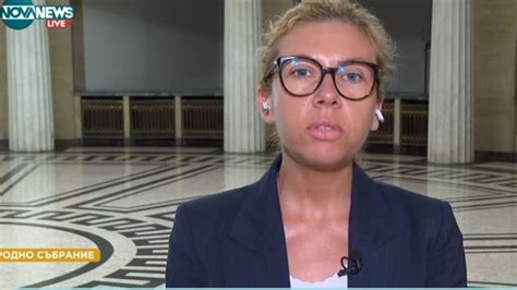 Кристина Петкова Отговорността е на първите две партии да не си мият