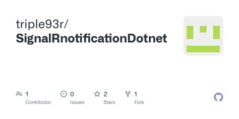 GitHub Triple R SignalRnotificationDotnet