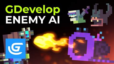 How To Create Advanced Enemy Ai In Gdevelop Free Game Engine Tutorial Youtube