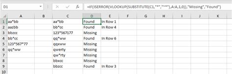Excel Vlookup With Wildcards Used In Unique Ids Stack Overflow