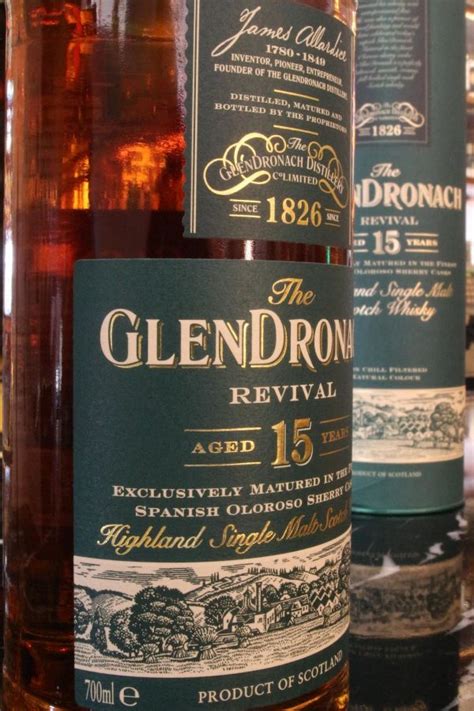 GLENDRONACH 15 years Revival 格蘭多納 15年 絕版 700ml 46 Kuva Whisky 古華酒藏