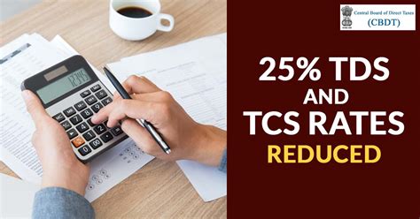 Cbdt Reduced 25 Percent Tds And Tcs Rates On 23 Items Sag Infotech