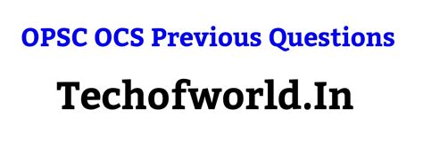 Ossc Weo Previous Year Question 2022 Free Pdf Download