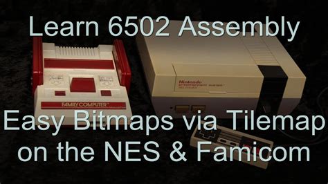 Bitmap Drawing On The Nes Famicom Asm Lesson S7 Youtube