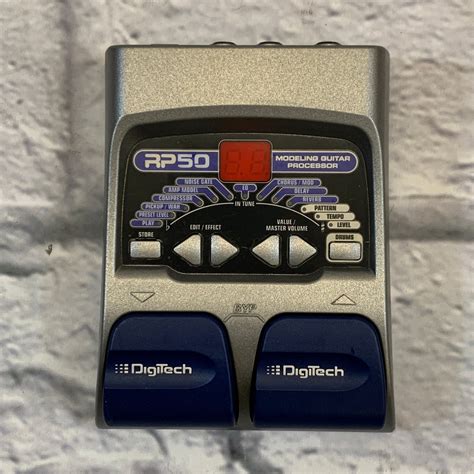 Digitech Rp50 Modeling Guitar Processor Evolution Music