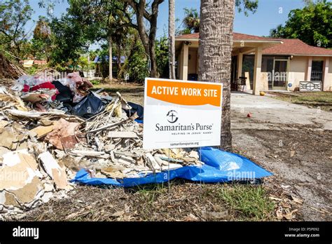 Bonita Springs Florida After Hurricane Irma Storm Damage Destruction