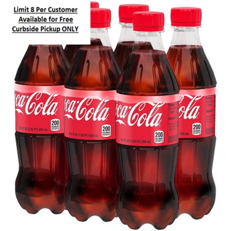 Grocery Soft Drinks And Water Coke 6pk 16 9 Fl Oz Ben Franklin Online