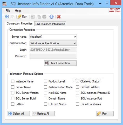 SQL Instance Info Finder Download Free Windows Softpedia