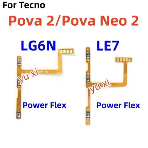 Power Switch Volume Button Flex For Tecno Pova Neo 2 LG6n LE7 LE7n Shopee Philippines