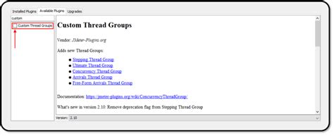 Jmeter Custom Thread Groups Redline
