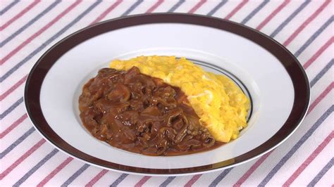 ちょっとしたコツで簡単に！ふわふわ卵のオムハヤシ【簡単なのに見栄えする！主菜・主食レシピ】 Youtube