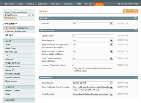 Magento T Card Extension Magento Voucher And Certificates Module