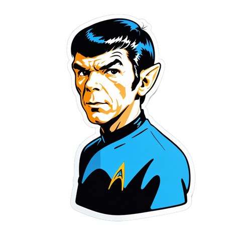I Made An Ai Sticker Of Spock