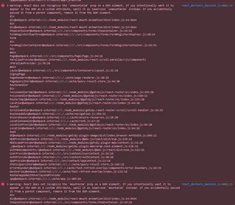 Error While Using MountAnim UnmountAnim Props Issue Mijim React Mount Animation GitHub