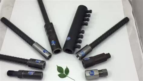 Aci 318 Bartec Type Rebar Coupler Connection For Building Material