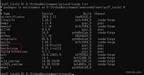 Pytorch环境配置anaconda配置pytorch环境手册 Csdn博客