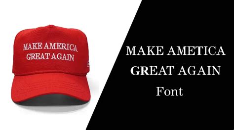 Make America Great Again Font Download Dafont Online