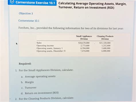 Solved Cornerstone Exercise 101 Calculating Average