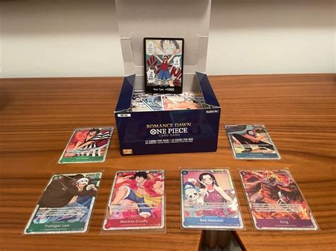Bandai One Piece Op01 Romance Dawn English Booster Box Catawiki