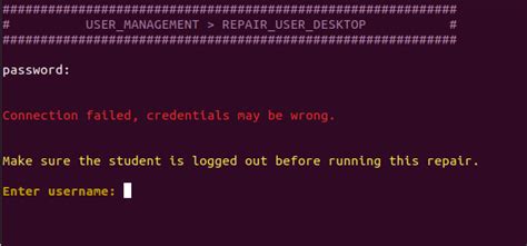 Repairuserdesktop Script Continues Even With Wrong Password · Issue 43 · Timberline Secondary