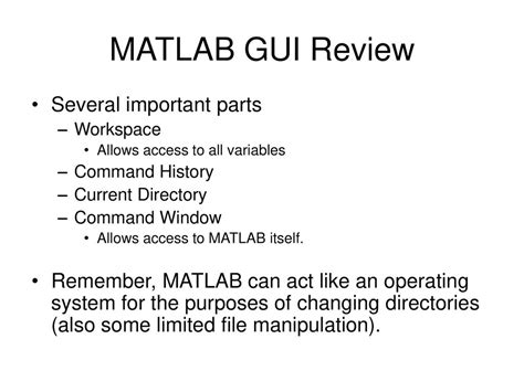 introduction to matlab ppt download