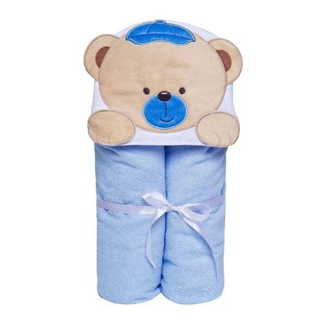 Toalha De Banho Infantil Capuz Estampa De Bichinhos E Orelhinha Bebe Menino Menina PAPI