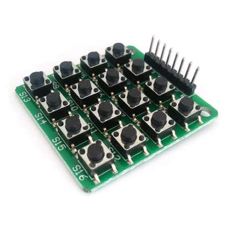 matrix keyboard module multi purpose switch 4 4 keyboard 4