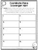 Name Coordinate Points Scavenger Hunt Grades 5 6 PRINTABLE TPT