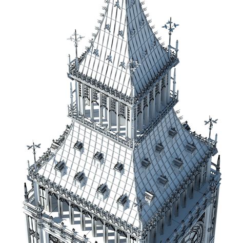 Big Ben 3d Model 199 Obj Max Fbx Free3d