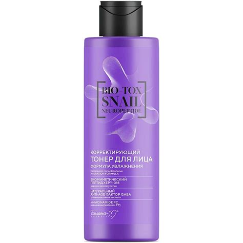 БЕЛИТА-М Тонер для лица BIO-TOX SNAIL NEUROPEPTIDE Корректирующий ...