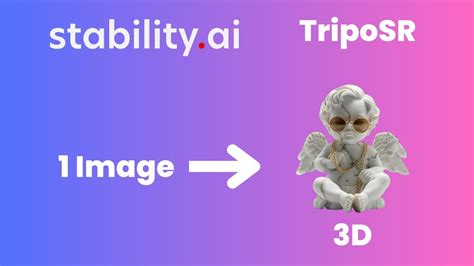Stability AI Introduces TripoSR: SOTA Text to 3D Model - YouTube