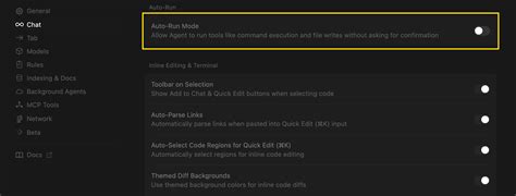 Where Is The Yolo Mode Configuration In 10 Discussions Cursor