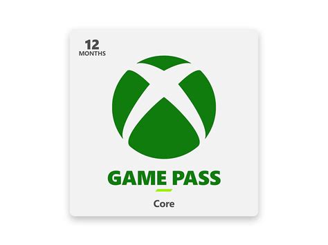 Xbox Game Pass Core 12 Month Membership Stackable And Global Digital