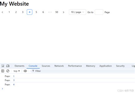 React学习日记（三）react分页器 Csdn博客