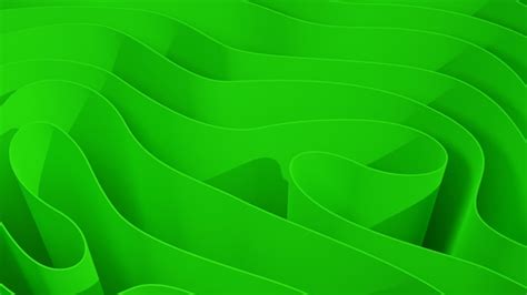 추상 접힌된 종이 효과 밝고 화려한 녹색 배경 종이로 만든 미로 3d 렌더링 프리미엄 사진