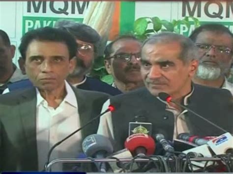Pml N Mqm P Alliance To Benefit Entire Country Rafique