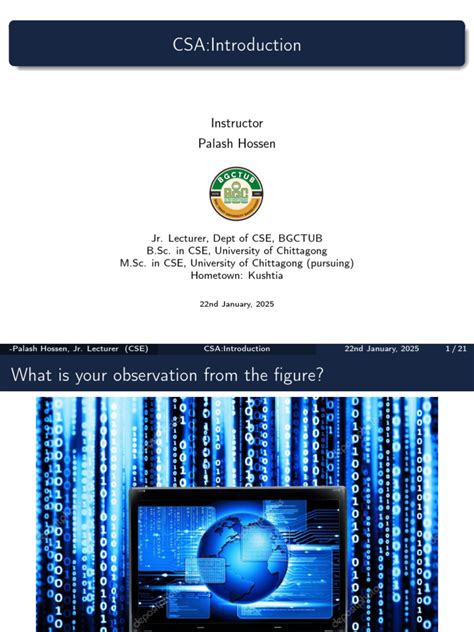 Computer System Lecture Pdf Random Access Memory Operating System