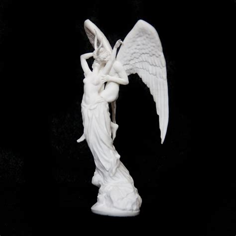 Angel And Evil Statue Baphomet Lilith Statue Bookshelf Decor Home