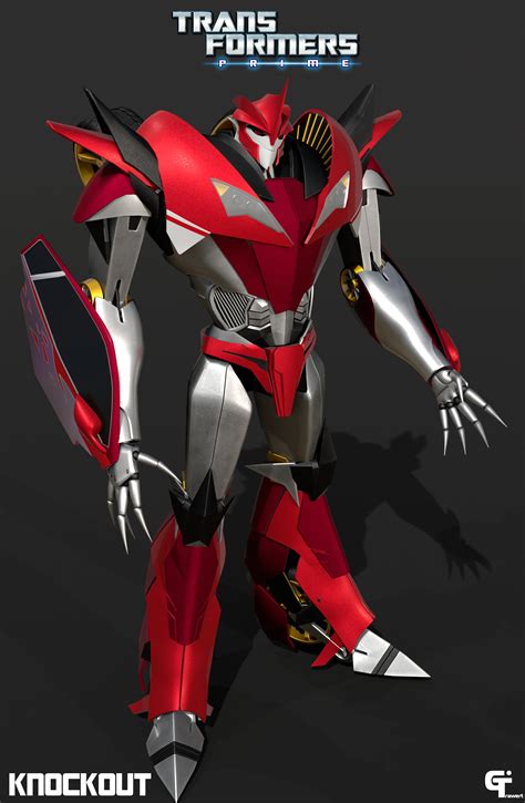 Glarson Trawert [transformers Prime] Knockout 3dmodel