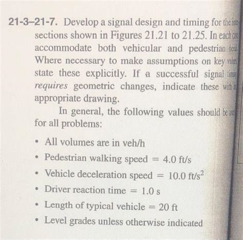 Solved Develop A Signal Design And Timing For The Chegg