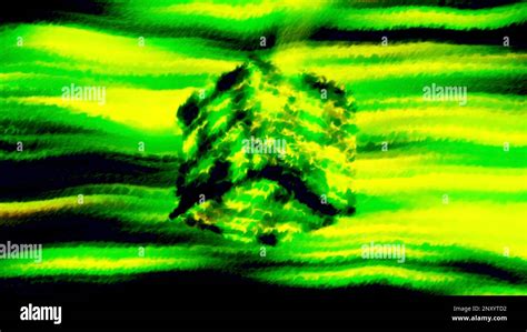 Bright Blurry Animation Of Cube And Glow Motion 3d Cube Moves Apart