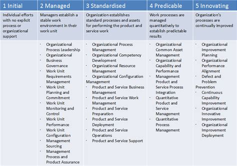Business Management Business Process Maturity Model