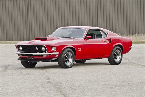 1969 Ford Mustang Boss 429 Fastback Wallpaper Desktop Background