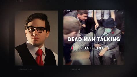 Dateline Episode Trailer Dead Man Talking Dateline Nbc Youtube