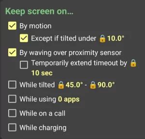 How To Set Android To Keep Screen On For Certain Apps