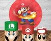 Arte Para Painel Super Mario Bros 5 Elo7 Produtos Especiais