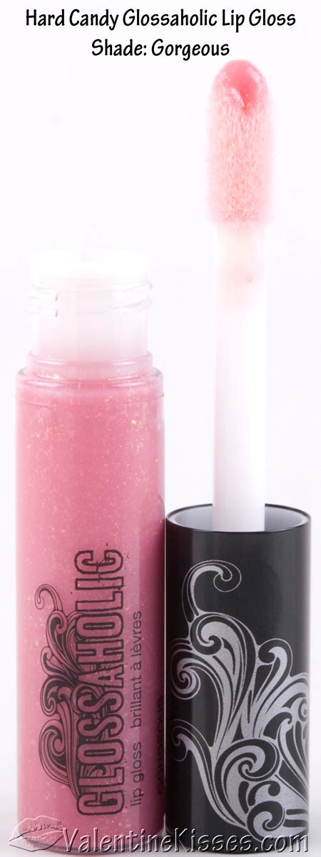 Valentine Kisses Hard Candy Glossaholic Lip Gloss In Gorgeous Swatches Pics Review